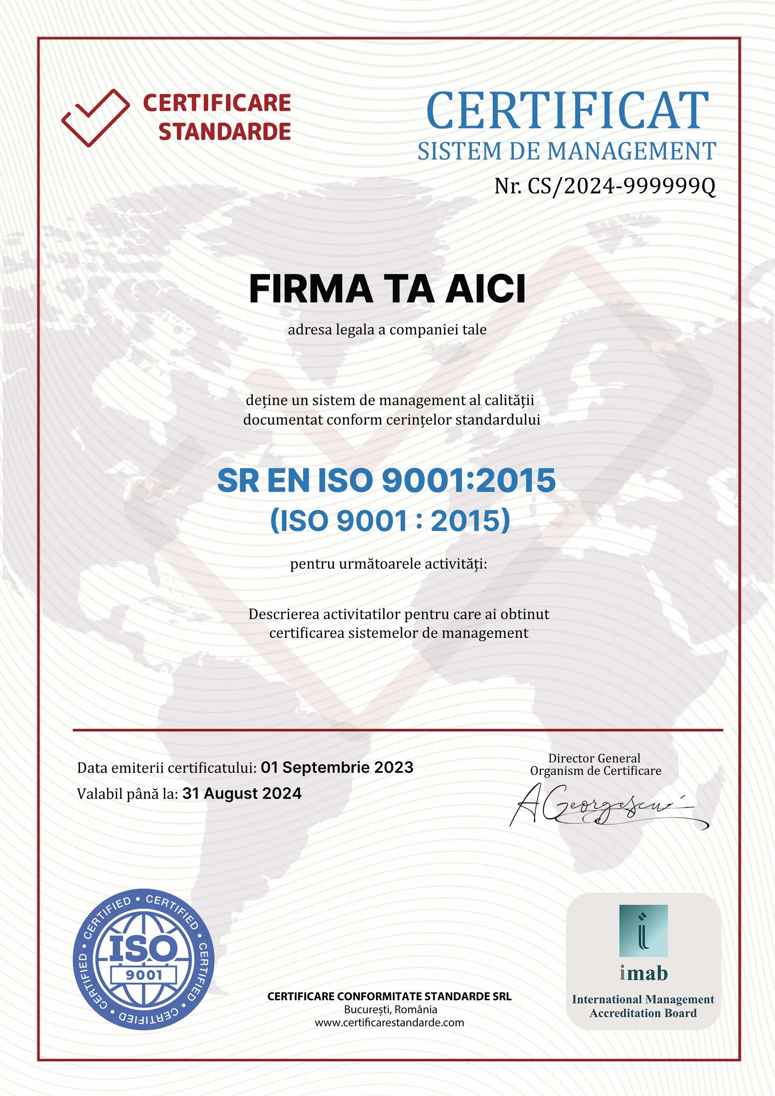 Certificare ISO 100% online in 24 ore | Certificare Standarde